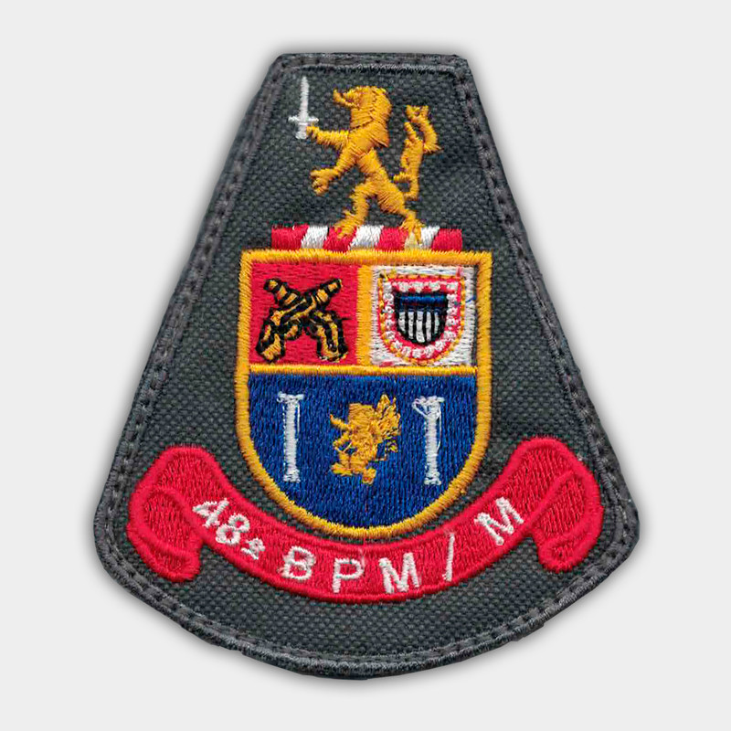 Brasão Bordado 48º BPM/M