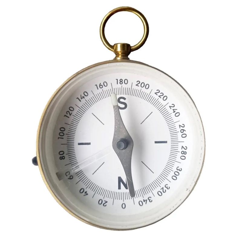 Bússola Metalica c/Trava G-46B