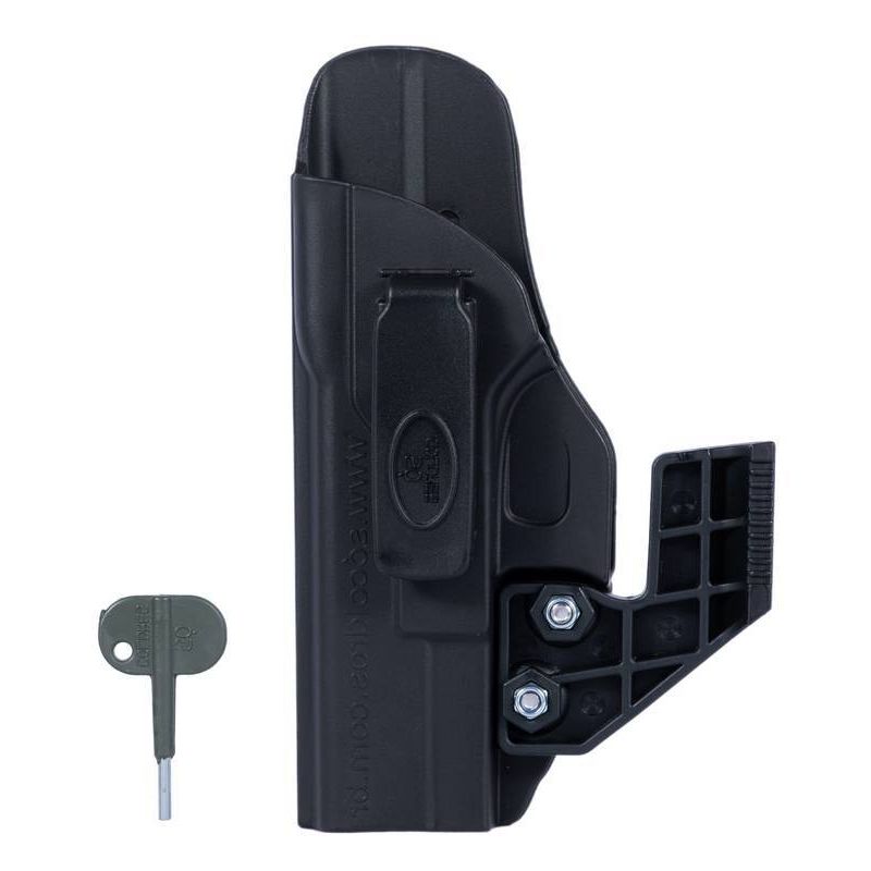 Coldre Velado Universal Polimero Glock Canhoto G17,18,19,20,21,22,25 ...