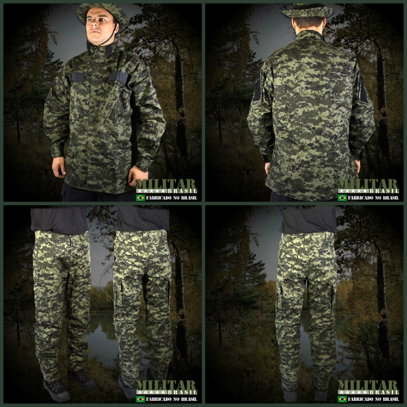 Uniforme do Eixo Operacional da Academia Nacional de Policia