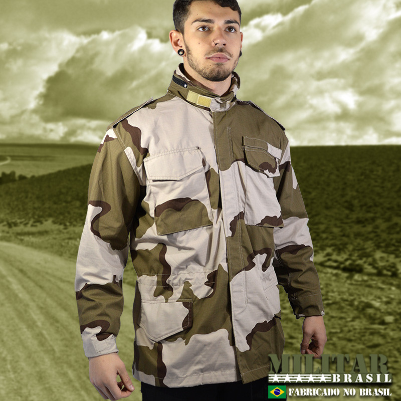 Jaqueta M-65 Field Jacket - Camo Desert Tri-Color